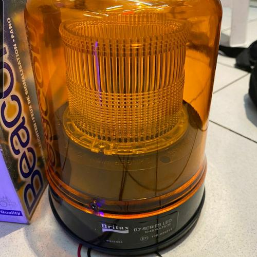 Jual BRITAX beacon light warning light LED 5inch 12-24vdc amber Outdoor ...