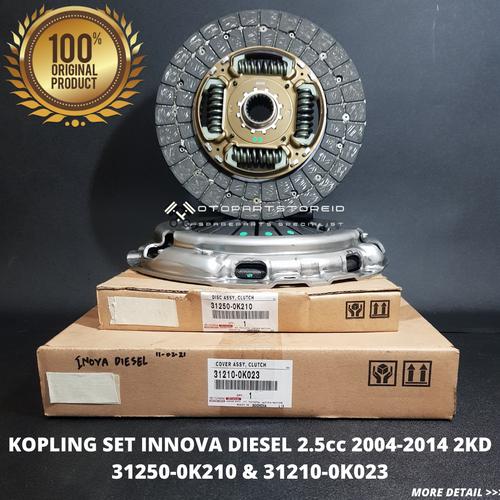 Jual PLAT KOPLING SET / KOPLING SET INNOVA DIESEL 2004-2014 ORIGINAL ...