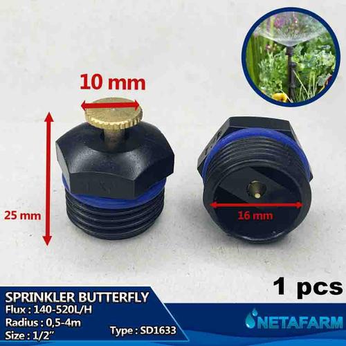 Jual Sprinkler Taman / Alat Siram Kuningan / Kran Sprinkle SD1633 - 1 ...