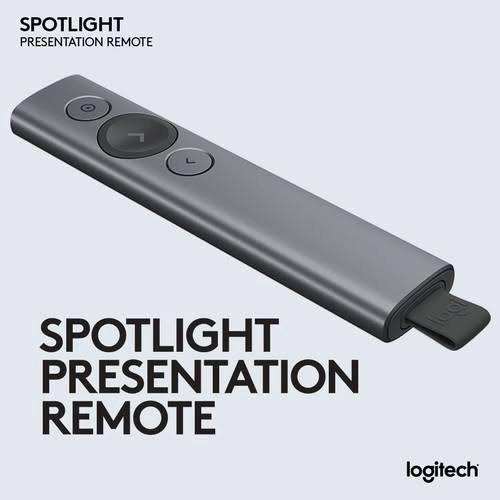 Jual LOGITECH SPOTLIGHT PRESENTATION REMOTE Presenter Wireless Pointer ...