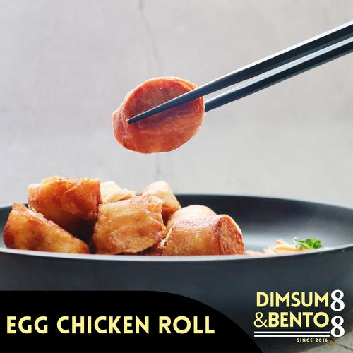 Jual Egg Chicken Roll Frozen | Dimsum & Bento 88 - 12 pcs - Jakarta ...
