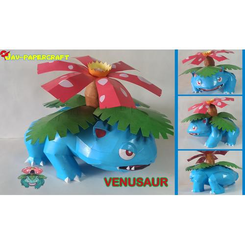 Jual Pokemon venusaur v2 Papercraft - Kab. Bekasi - Papercraft Tiviti ...