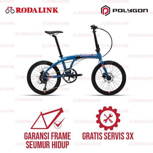 Promo Polygon Sepeda Lipat Urbano 5 - Biru Cicil 0% 3x - Jakarta Utara ...