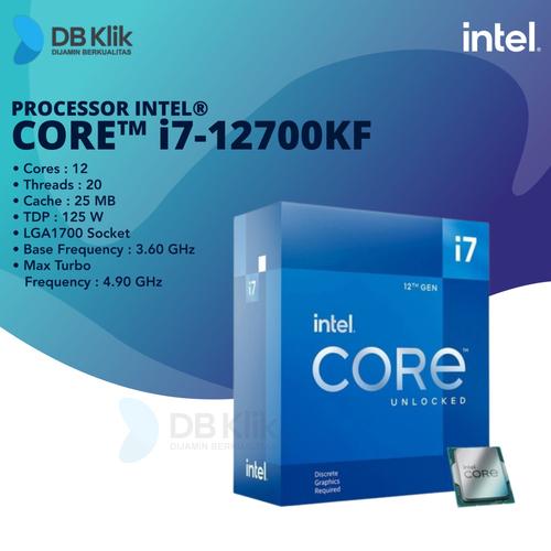 Promo Processor INTEL Core I7-12700KF Box 3.6GHz LGA1700 - Intel I7 ...