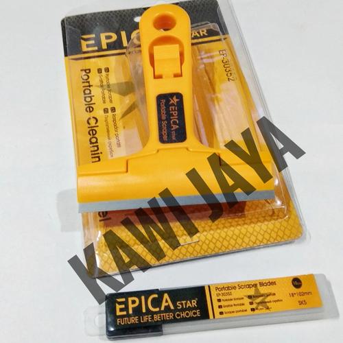 Jual Gagang kape+cutter/Pisau tembok pembersih cat Lantai/tembok/kaca ...