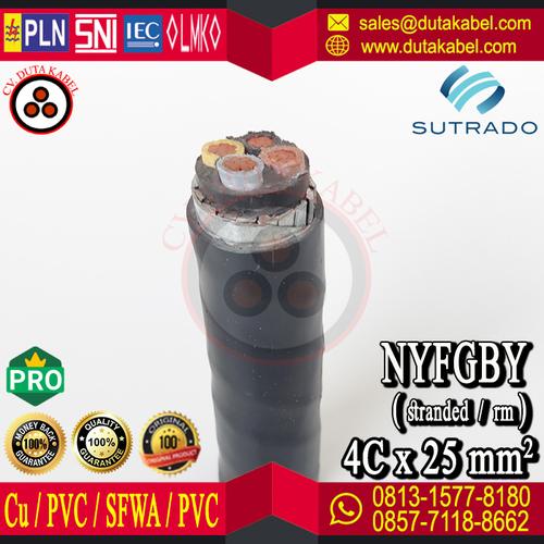 Jual Kabel NYFGBY 4x25 mm2 SUTRADO /4 x 25 mm2/4x25mm2/4x25 mm/4x25mm ...