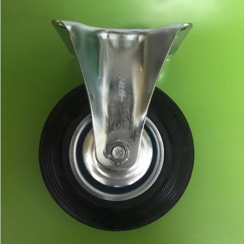 Jual Roda Karet 4" inch Ban Mati Ban Trolley Etalase Hitam Troli ...