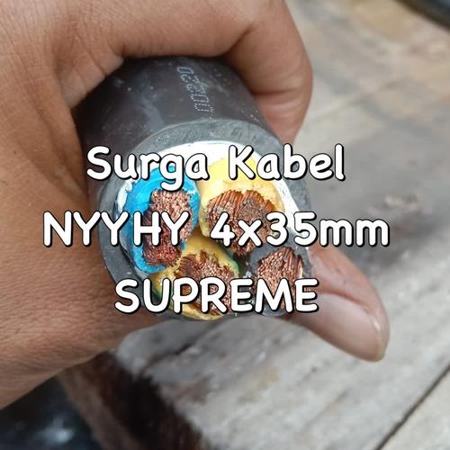 Jual NYYHY 4x35mm SUPREME/ KABEL SERABUT 4 x 35mm/ KABEL FLEXIBLE 4x35 ...