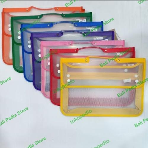 Jual School Bag Big 7010 map jaring kancing 2 - Kota Denpasar - Bali ...