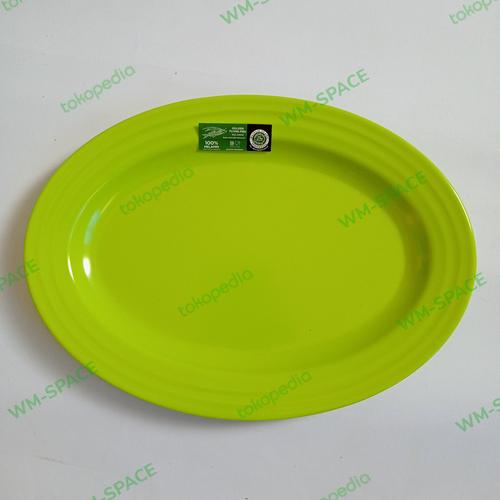 Jual PIRING OVAL LODOR MELAMIN 10" PIRING SAJI FLYINGFISH P1003 MOTIF ...