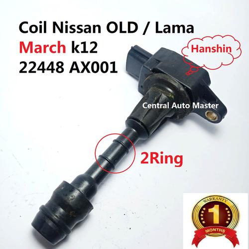 Jual Koil Coil Nissan MARCH 22448 AX001 asli ORI COPOTAN original k12 ...