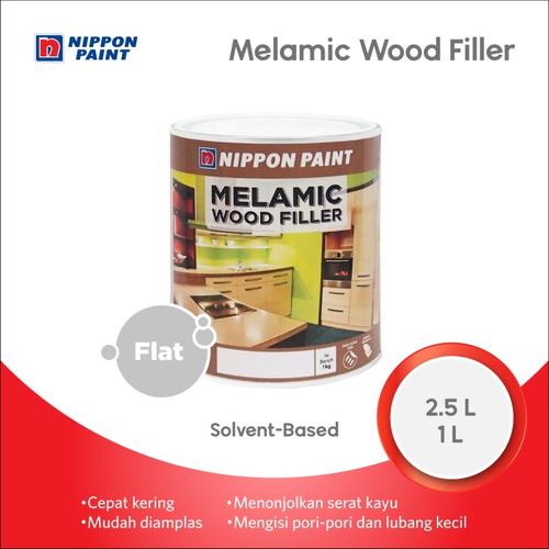Jual MELAMIC WOOD FILLER -5KG- PLAMIR/DEMPUL DINDING ESKTERIOR NIPPON ...