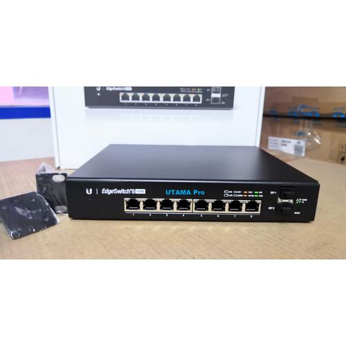 Jual Ubiquiti Unifi EdgeSwitch ES-8 150W 8 Port Gigabit Switch POE ...