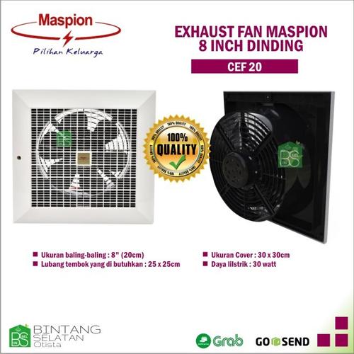 Jual Maspion EXHAUST FAN / VENTILATING MV16 plafon - CEF 20 - Kota ...