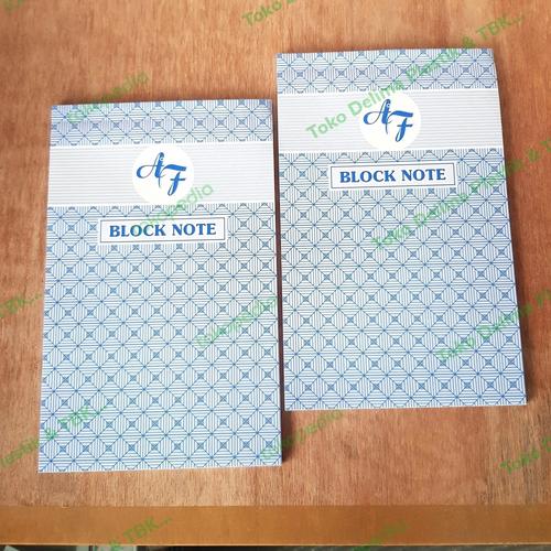 Jual Block Note Polos Besar AF - Kota Bandung - Toko Delima Plastik ...