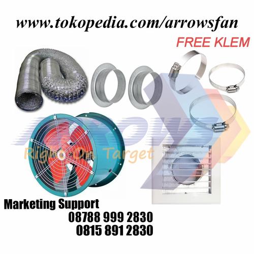 Jual Blower Dapur Blower Hood Booster Fan Kitchen Blower Resto 12inch ...