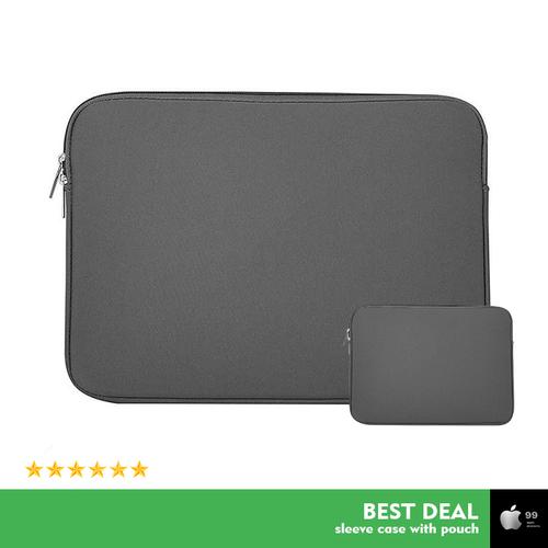 Promo Tas Sleeve Case for Laptop Macbook Air Pro With Pouch 11 13 14 15 ...
