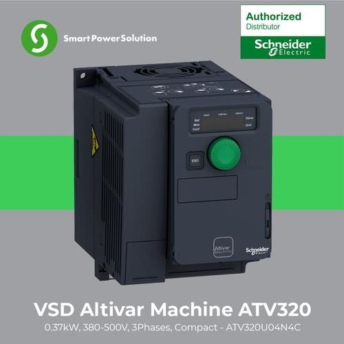 Promo Schneider Altivar ATV320 Inverter 0.37kw 3P - ATV320U04N4C Cicil ...