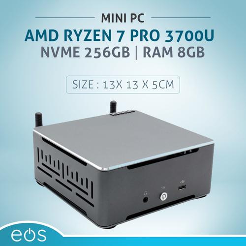 Jual Mini PC AMD Ryzen 7 PRO 3700U 256GB NVME RAM 8GB Windows 10 ...