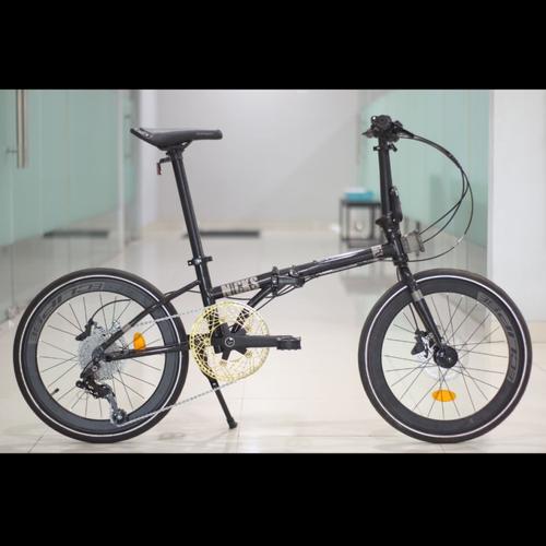 Jual Sepeda Lipat ELEMENT NICK 451 20 Inch 2022 Garansi SNI - Black ...