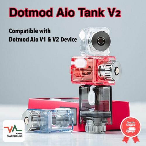 Jual Dotmod Aio Tank V2 / Dot Mod Cartridge V2 Authentic - Purple ...