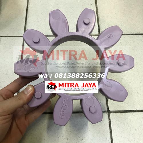 Jual RUBBER COUPLING ROTEX GR 90 ( KARET KOPLING ROTEX ) ELEMEN ELEMENT ...