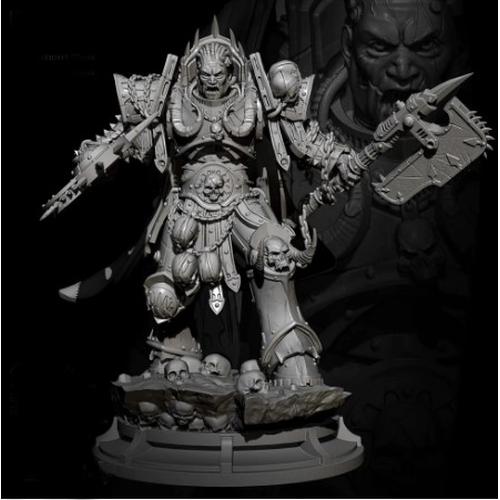 Jual 1/24 75MM Resin Figure MORTARION THE DEATH LORD'WARHAMMER 40K' TD ...