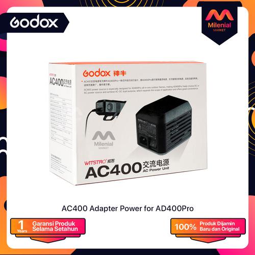 Jual Godox AC400 / Godox AC 400 AC Adapter for AD400Pro - Jakarta Utara ...