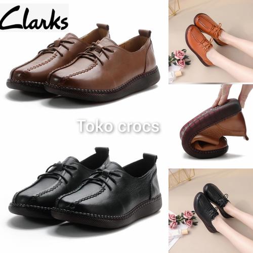 Jual Clarks Omugi / Sepatu wanita clarks kd8221 - coklat muda, 37 - Kab ...