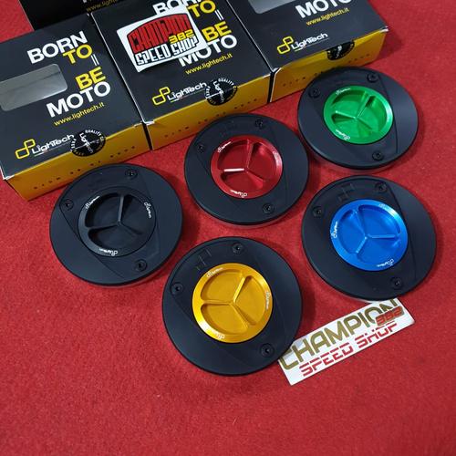 Jual Fuel Cap Spin Lock Tutup Tangki Lightech New ZX636 ZX-6R ZX6R ZX6 ...