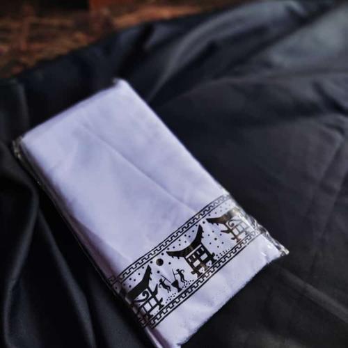Jual Sarung Toraja Asli - Putih / Sarung Toraja Dewasa Putih - Jakarta ...