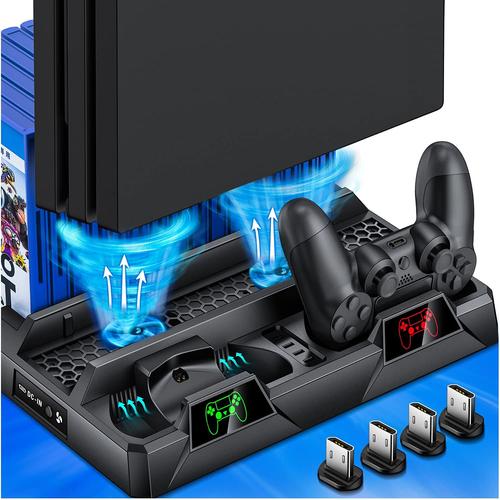Promo DOBE fan dock vertical stand kipas playstation PS 4 PS4 slim pro ...