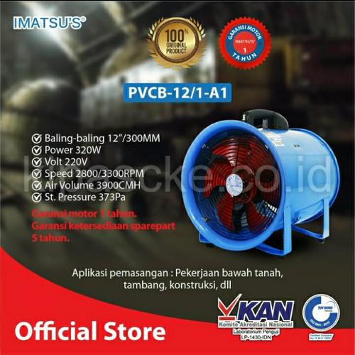 Jual Blower Portable Ventilator 12 Inch 220 Volt Heavy duty - Jakarta ...