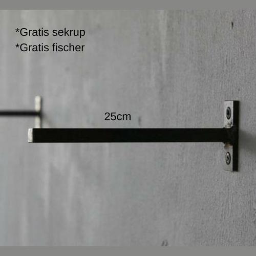Jual Bracket Breket Rak Ambalan Rak gantung Besi Penyangga Rak Melayang ...