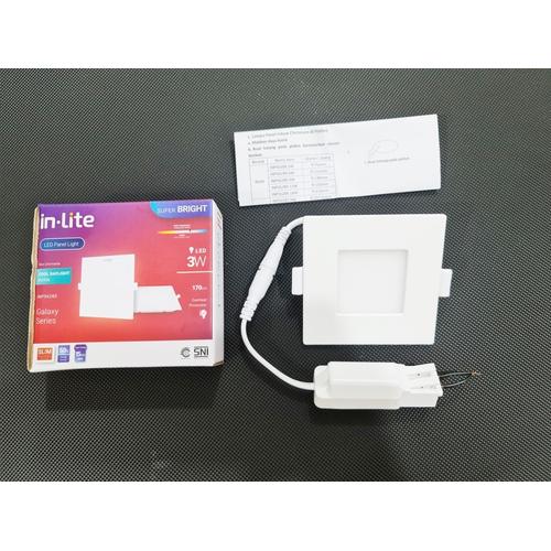 Jual LAMPU DOWNLIGHT LED PANEL INLITE IN LITE 3W 3 WATT KOTAK INBOW ...