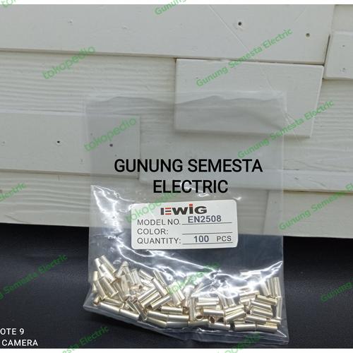 Jual SKUN KABEL FERRULES POLOS EN2508 2.5mm - Jakarta Pusat - Gunung ...