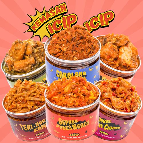Jual Eat Sambel - Kemasan Icip Icip SEMUA VARIAN RASA (BEST SELLER!!!) - 1 TERI - Jakarta Barat ...