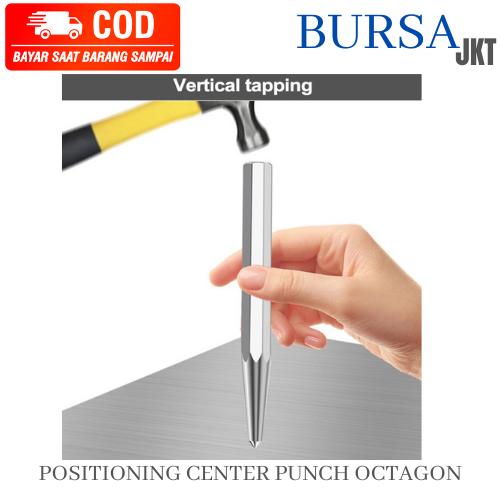 Jual CENTER PUNCH DRIP PEMBUAT MARKING TITIK BOR UKURAN BESAR 4.5 INCH ...