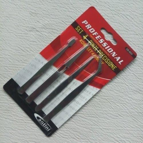 Promo Pinset Pingset isi 4 -Tweezer Alat Bantu Jepit Benda Kecil ...