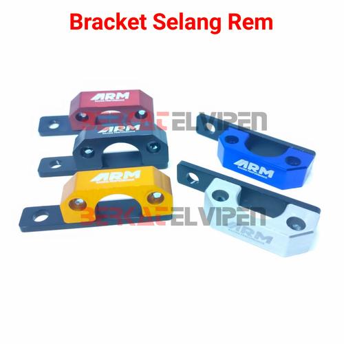Jual Bracket Selang Rem ARM Universal Semua Motor - Merah - Kab. Bekasi ...