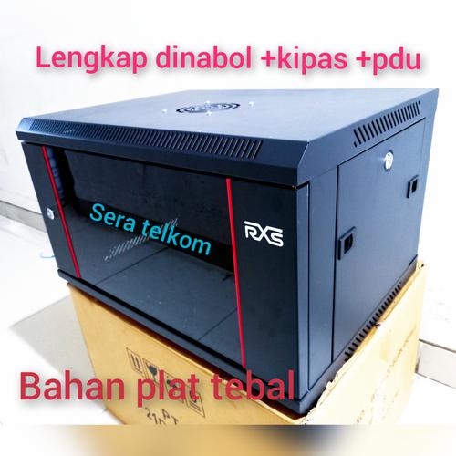 Jual close rack/rak wallmount rack 6u rak server RXS rack server ...