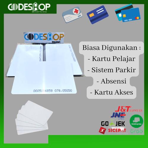 Jual Kartu Blank Card Proximity FFID Untuk Card Acces Door Kartu Parkir ...
