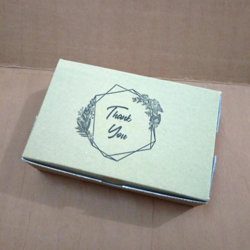 Jual Grosir Brown Box Custom Polos 23X15X6 Snack Box Kemasan Martabak ...