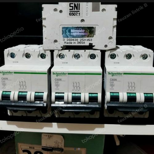 Jual Schneider mcb C60 3phas 40A 4,5KA original - Jakarta Pusat - RiNdi ...