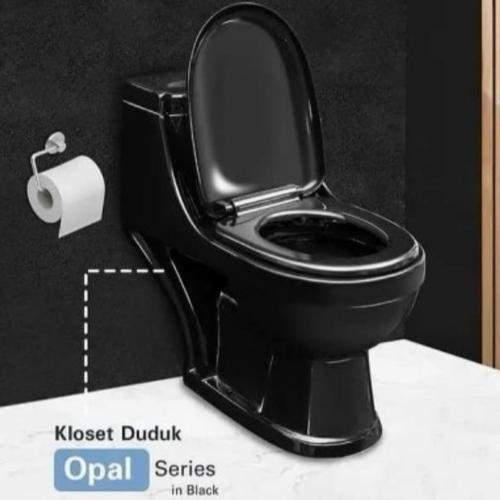 Promo Kloset Duduk Hitam Trillium OPAL BLACK – Dual Flush, Soft Close ...