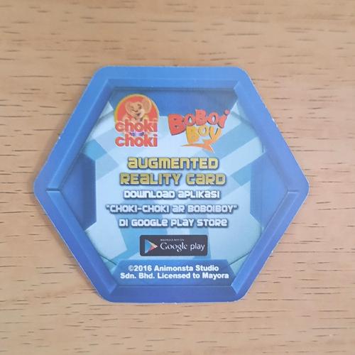 Jual Kartu Boboiboy Choki Choki Augmented Reality Card Random Original ...