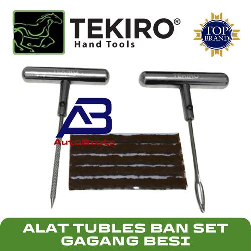 Jual TEKIRO Alat Ban Tubles Set Gagang Besi / Tire Kit Metal - Kota ...