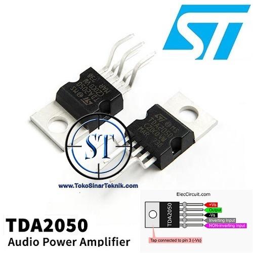 Jual TDA 2050 ST Genuine 32W Hi-Fi AUDIO POWER AMPLIFIER = TDA2030 ...