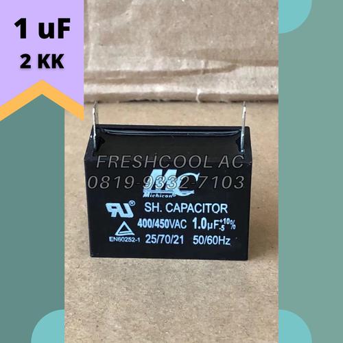 Jual KAPASITOR FAN AC 1 uF / 1 MIKRO (MERK MC) 2 KAKI - Jakarta Utara ...