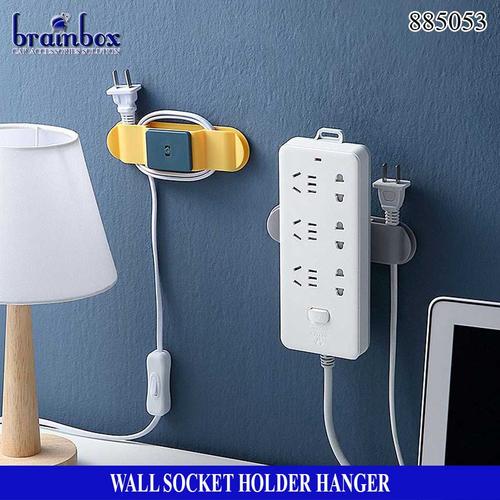 Jual Wall Socket Holder Gantungan Dinding Soket Kabel Bingkai Modem ...